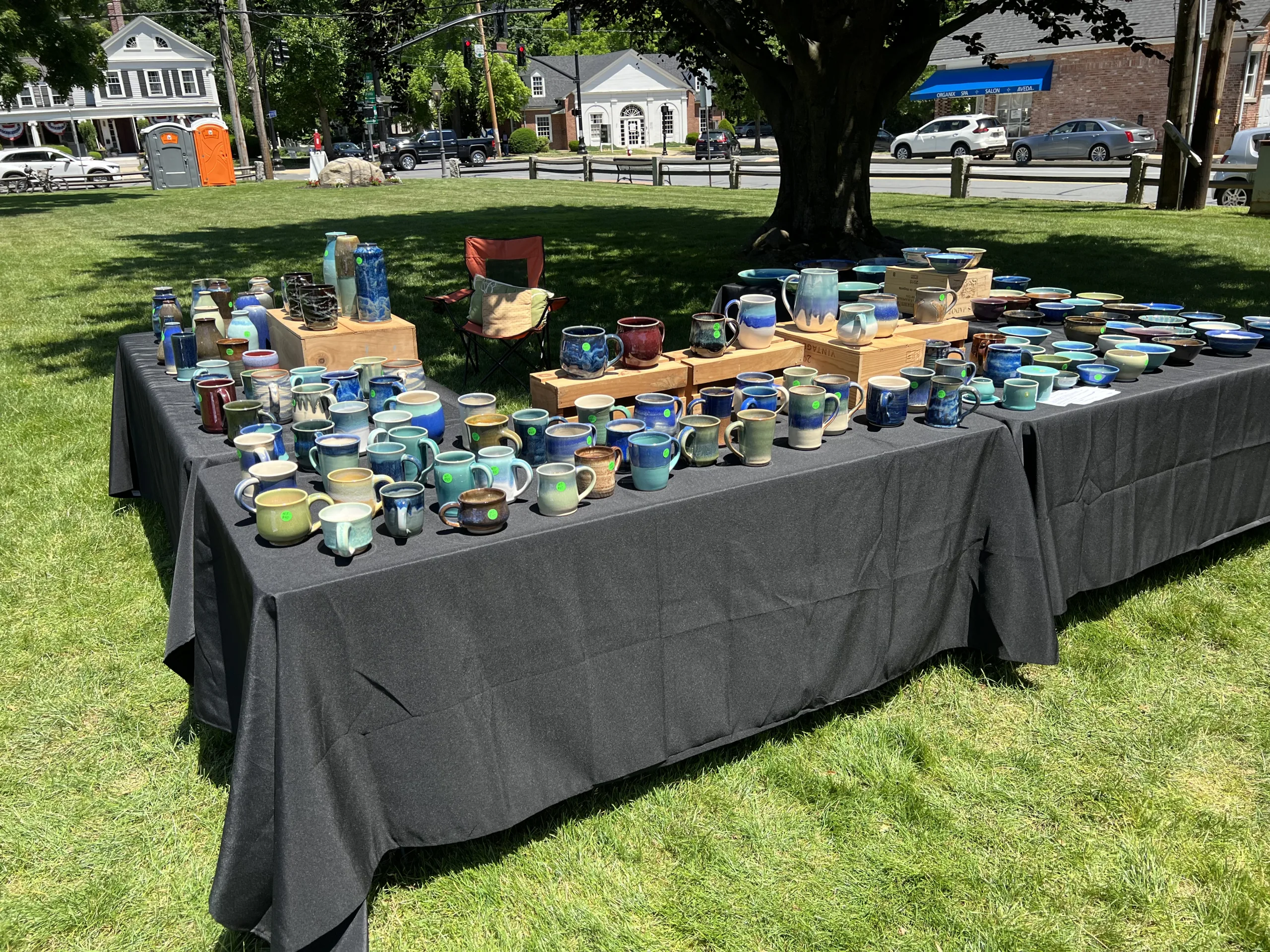 William Stason Pottery at the Farmstand – Land’s Sake